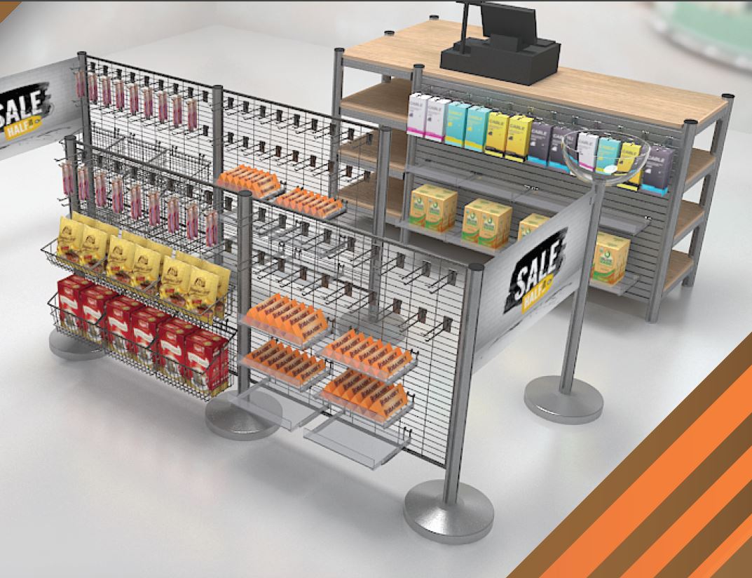 In Queue Merchandising Systems and Accessories - Euroswift Australia