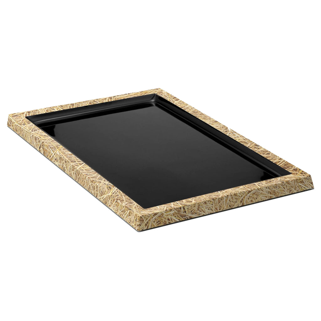 Dalebrook Hay/Black Melamine Tray 420x280 – Euroswift Australia