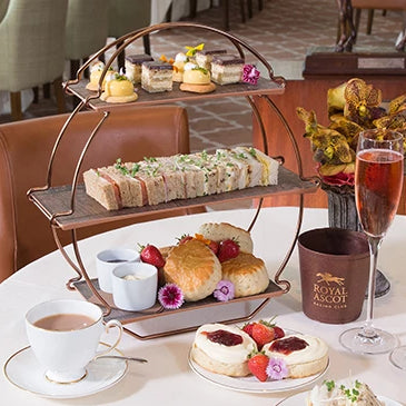 Dalebrook Copper Afternoon Tea Stand - Rustic Wood Effect Platters Set ...