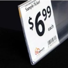 Price Rail - Flat Shelf Edge Profile Datastrip for Retail Display ...