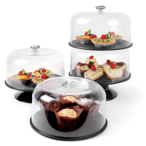 Dalebrook Clear Display Cake Dome Lids with Handle – Euroswift Australia