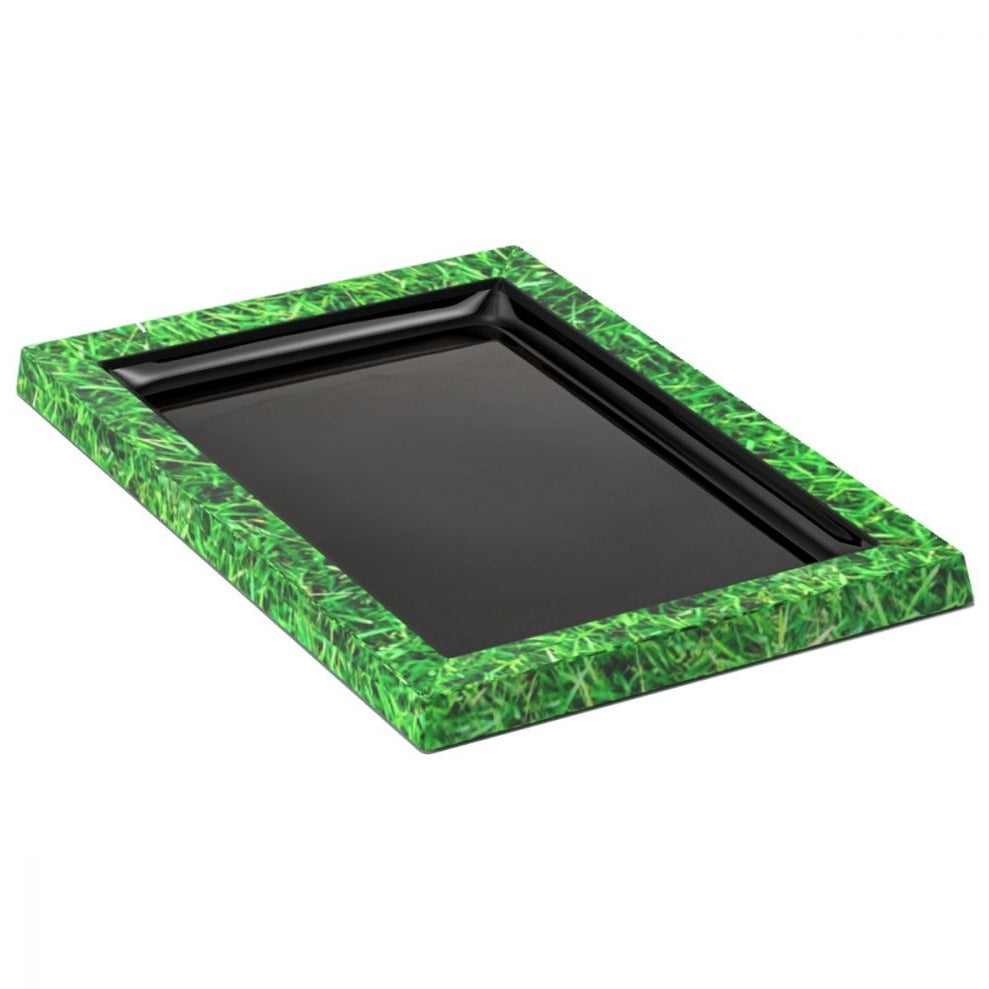 Dalebrook Grass/Black Melamine Tray 280x210 – Euroswift Australia